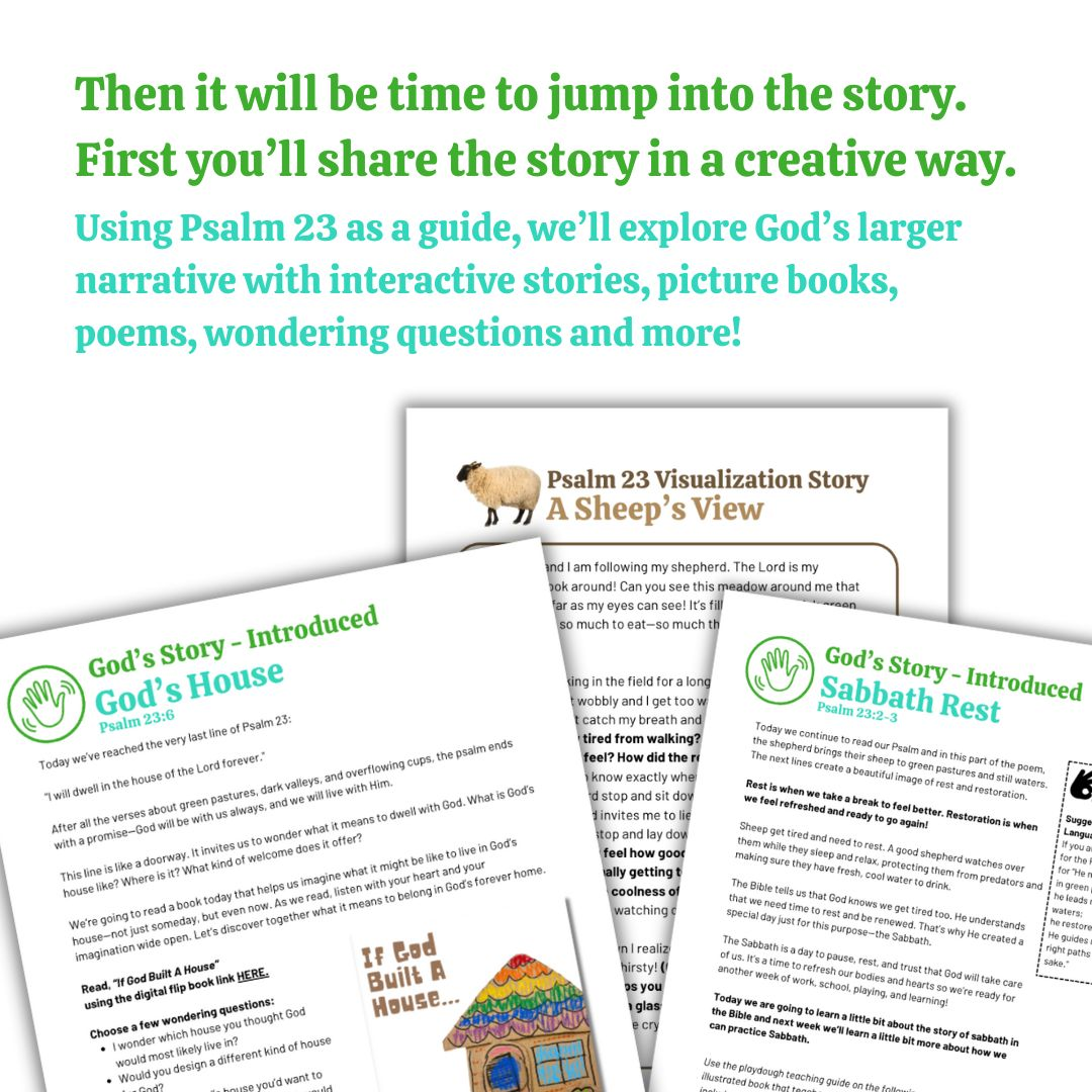 Psalm 23 - 15 Bible Lessons for Kids - The Incredible Story